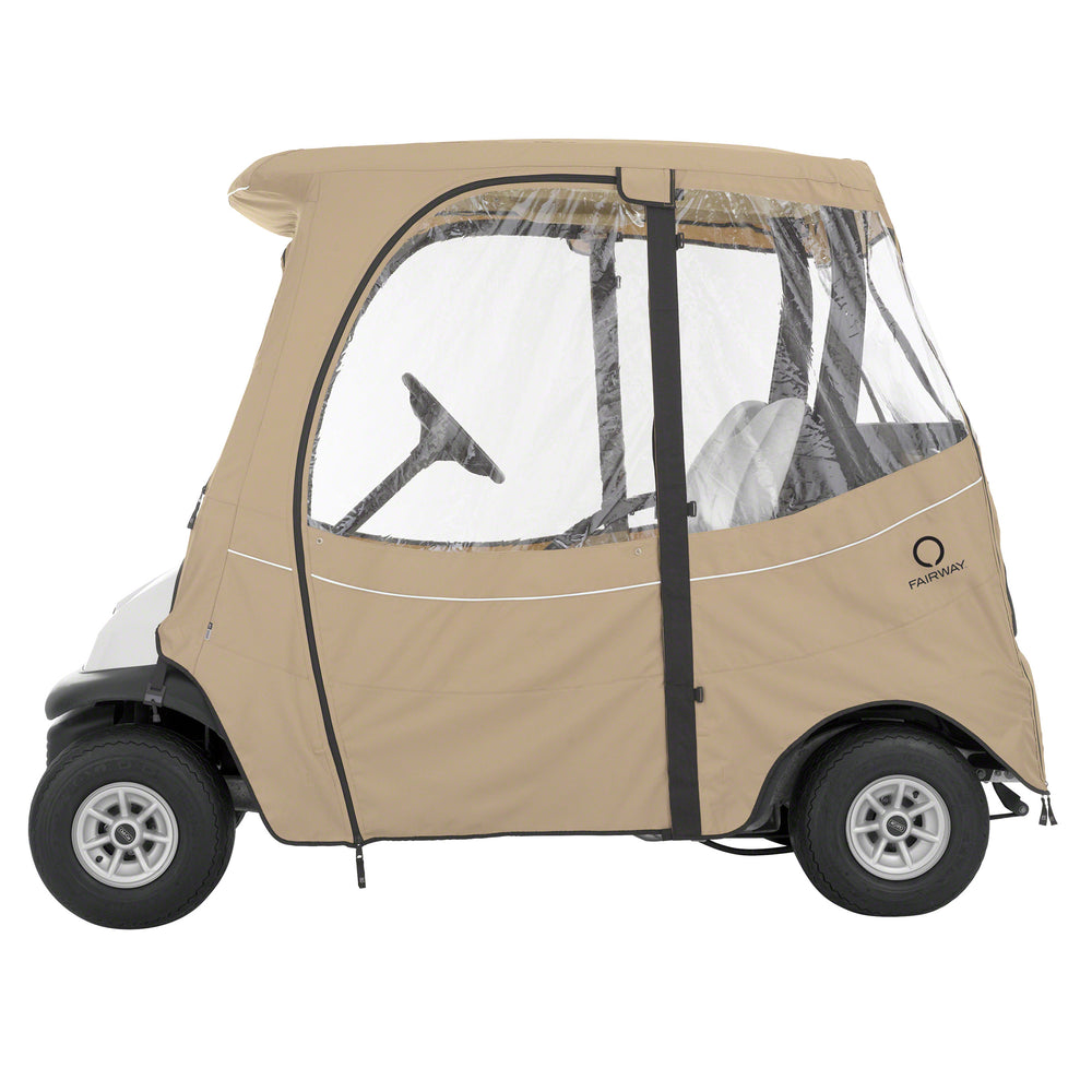Fairway Short Roof 2-Person Golf Cart Enclosure | Classic
